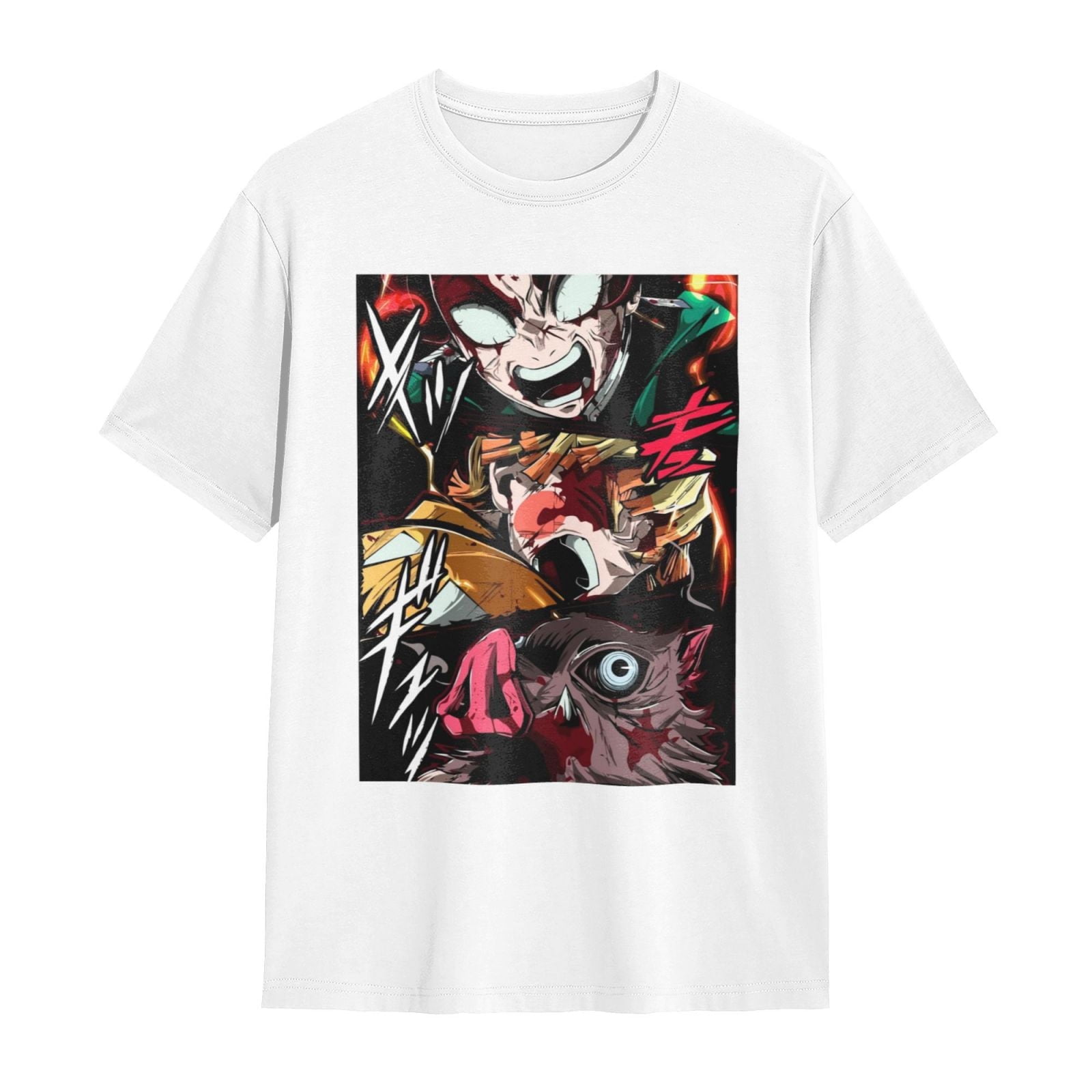 Anime Demon Slayer Shirt Mens Shirts 3D Printing T-Shirts Cartoon ...