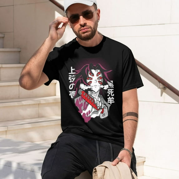 Anime Demon Slayer Shirt Mens Shirts Print T-Shirts Cosplay Shirts ...