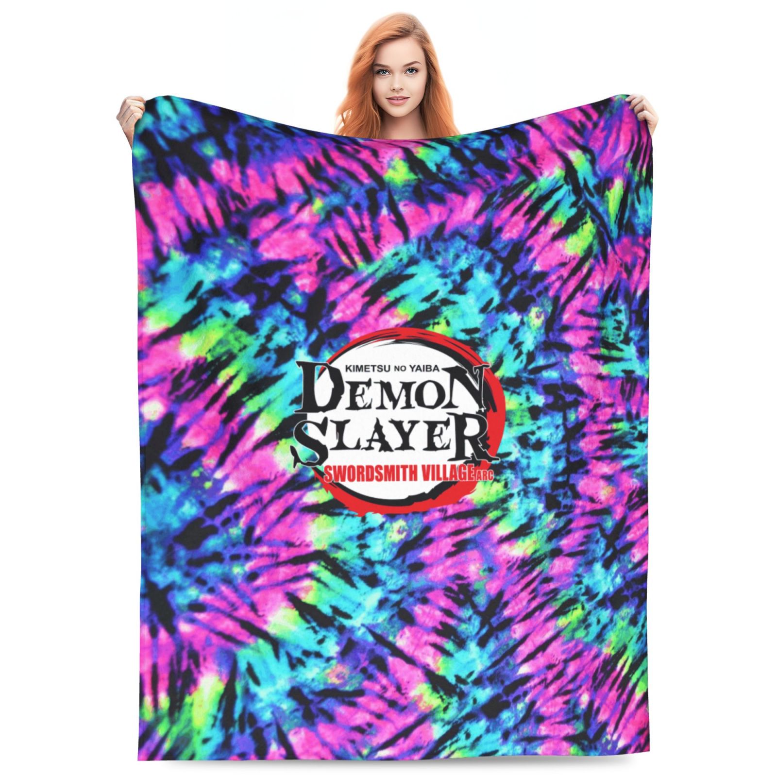 Anime Demon Slayer Super Soft Flannel Throw Blanket 40x30,50x40,60x50 ...