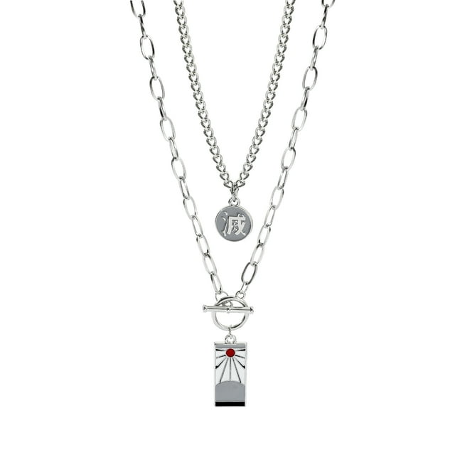 Anime Demon Slayer Tanjiro Pendant Necklace - Kimetsu Noyaiba Necklace ...
