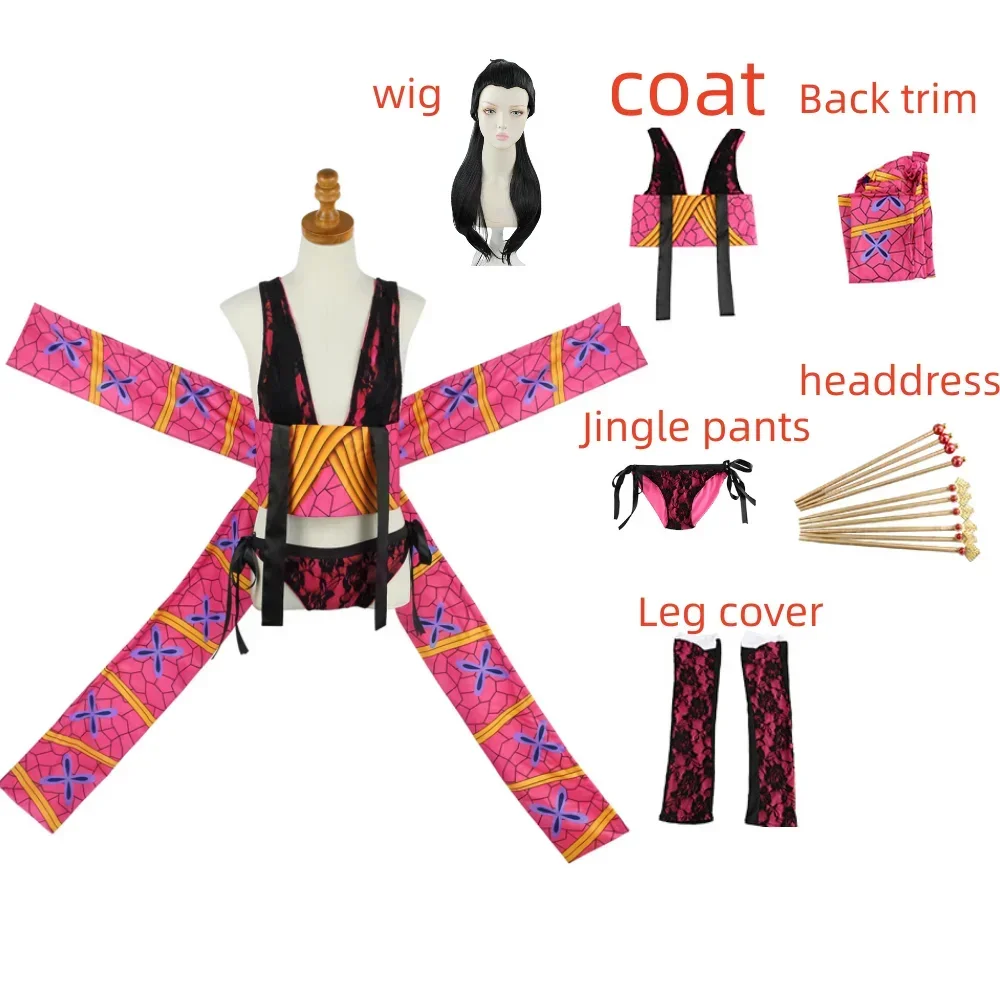 Anime Demon Slayers Kimetsu No Yaiba Daki Cosplay Costume Headwear Sexy ...