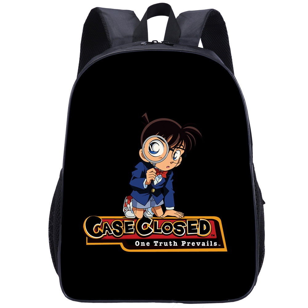 Anime Detective Conan School Bag 3D Printed Backpack 16-inch School Bag ...