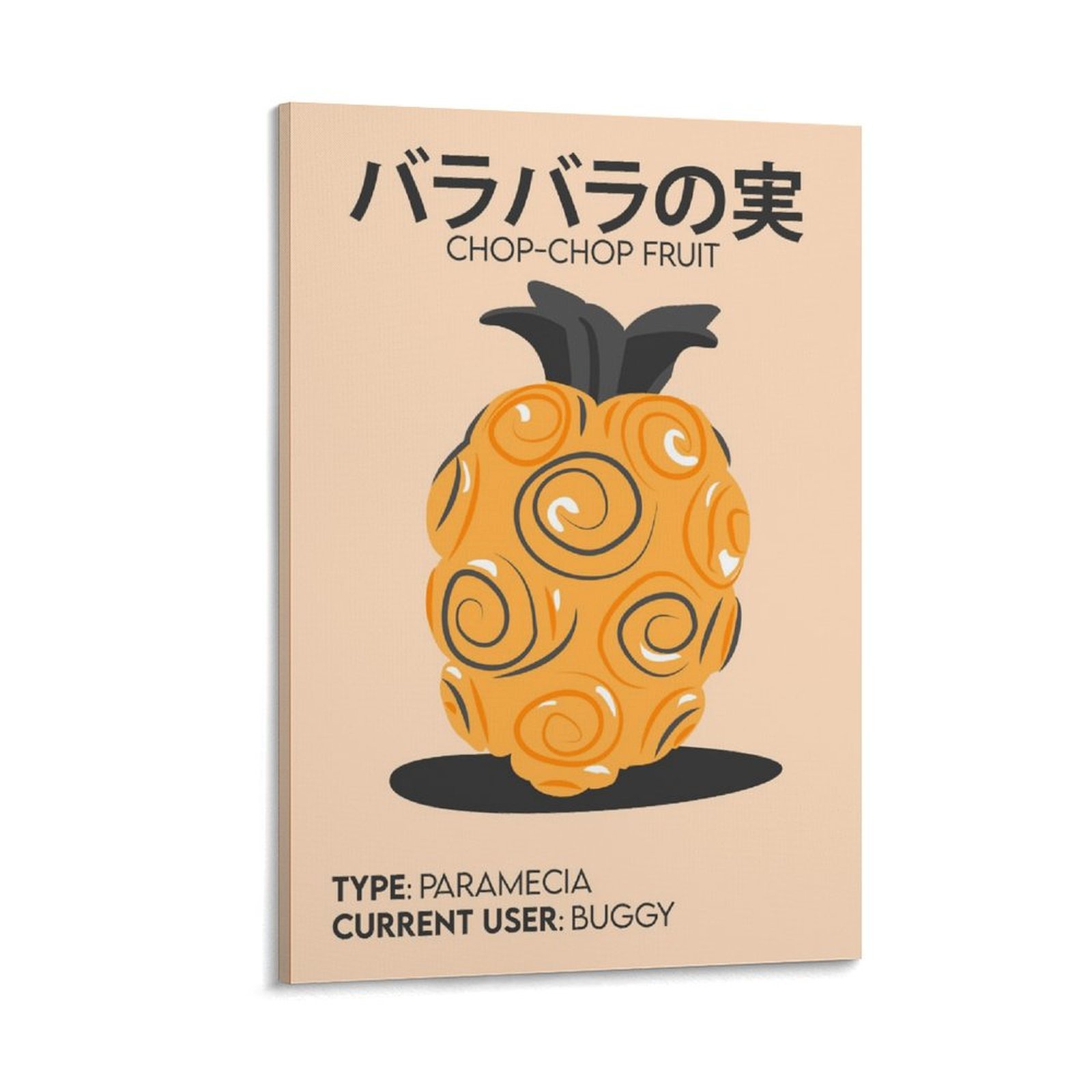 Anime Devil Fruits Anime Poster Chop Chop Fruit Painting On Canvas Wall ...