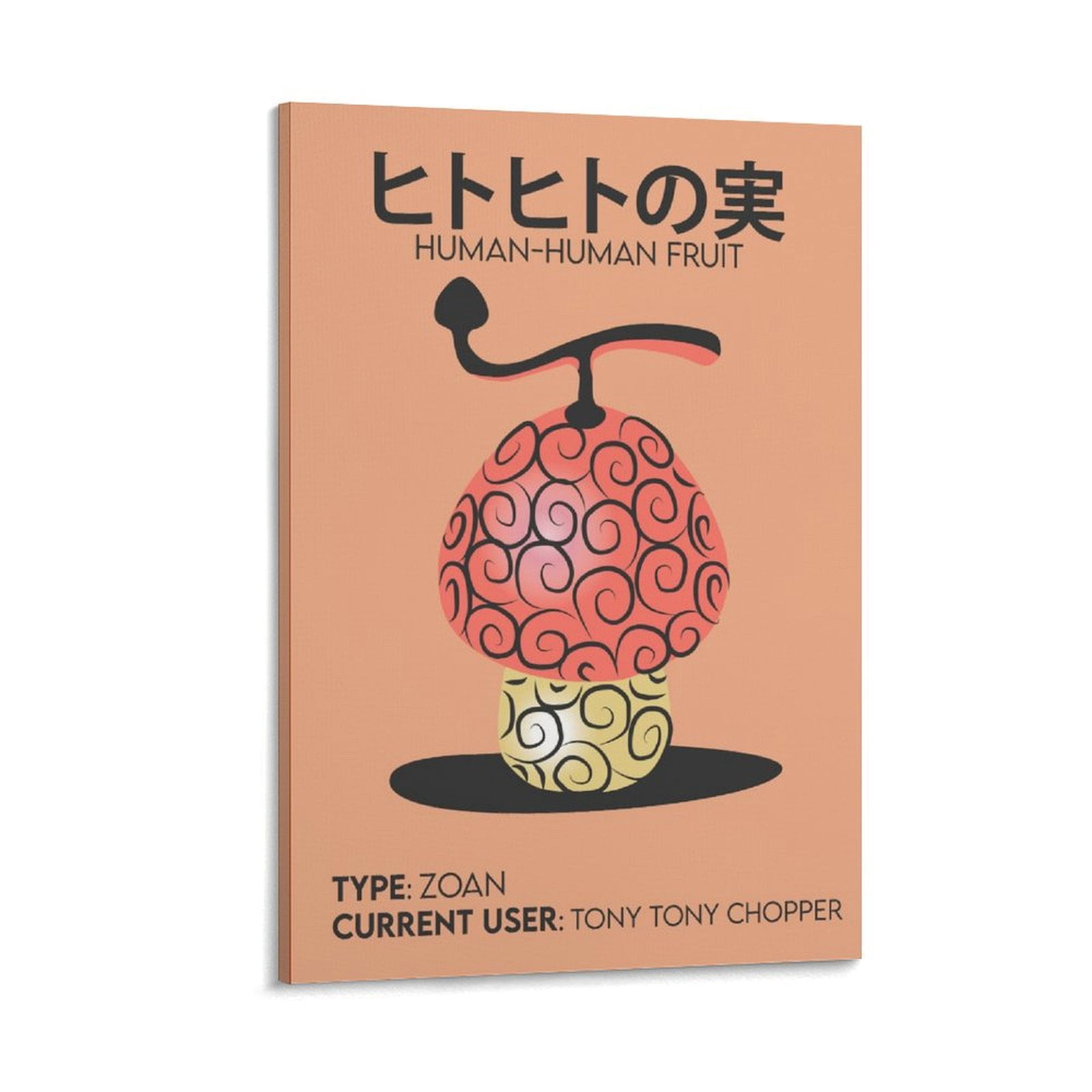 Anime Devil Fruits Anime Poster Human Human Fruit Picture Print Wall ...