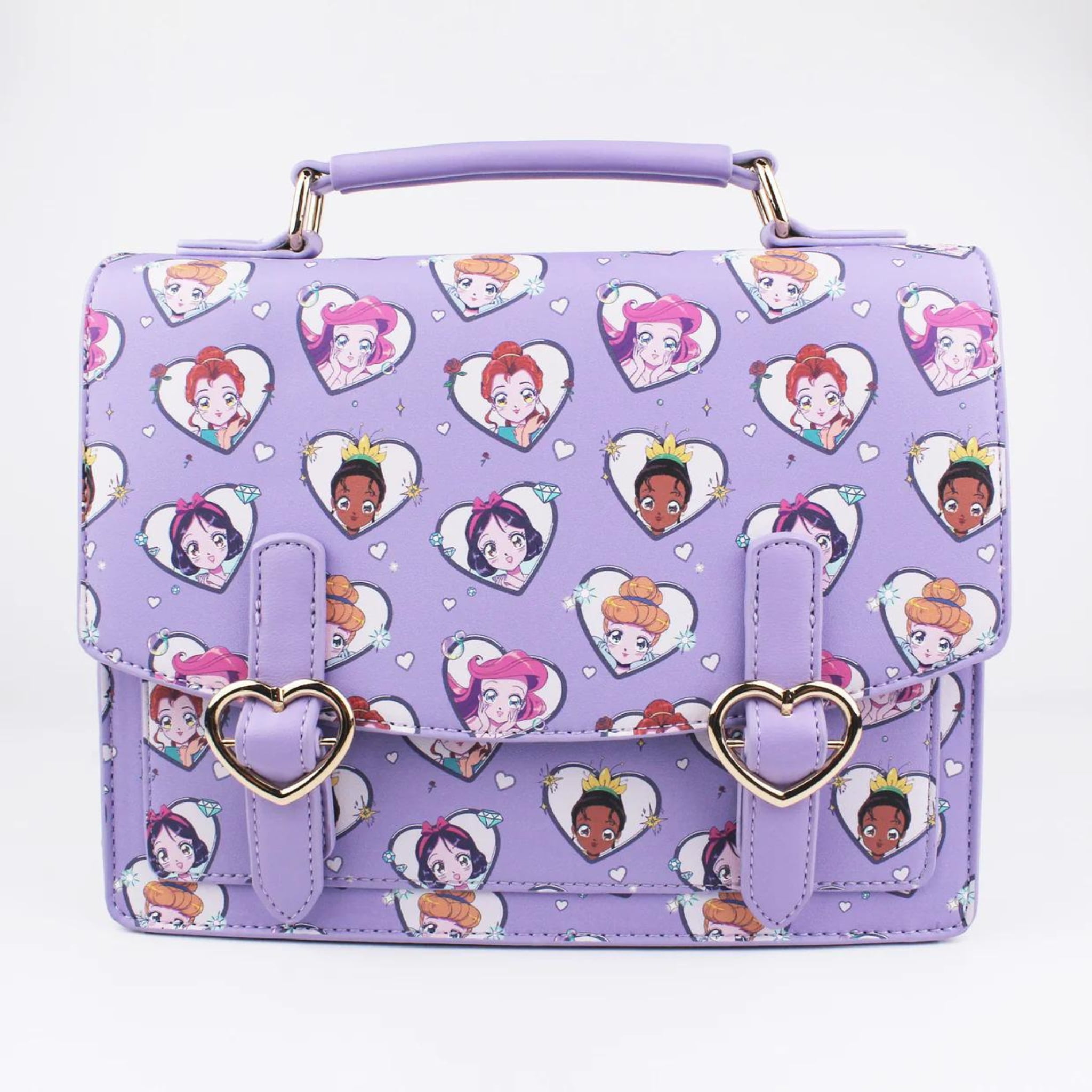 Anime Disney Princesses Satchel Handbag by Cakeworthy - Walmart.com