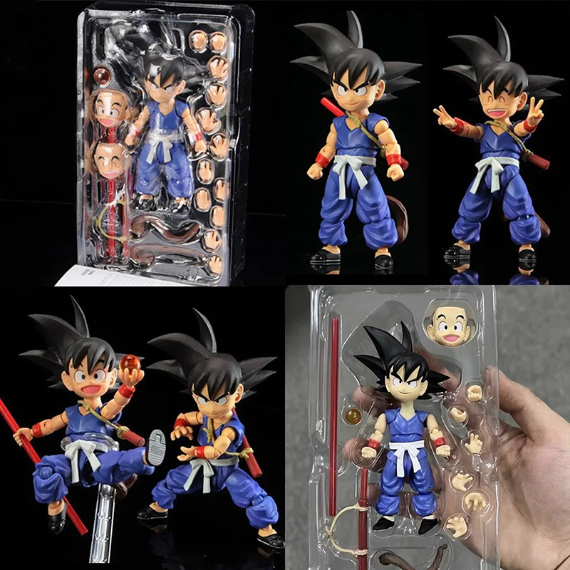 Anime Dragon Ball Beginning Of A Great Adventure Son Goku Action Figure ...