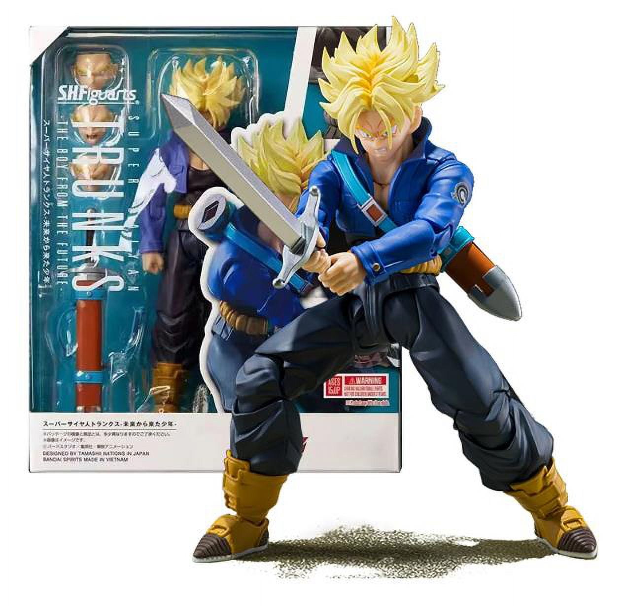 Anime Dragon Ball Figure Super Saiyan Goku Vegeta Trunks Broly Frieza ...