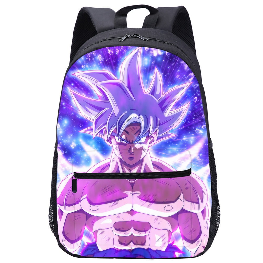 Anime Dragon Ball Goku Backpack 17 Inches Cartoon Wukong Large Capacity ...