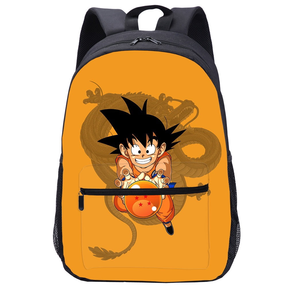 Anime Dragon Ball Goku Backpack 17 Inches Cartoon Wukong Large Capacity ...