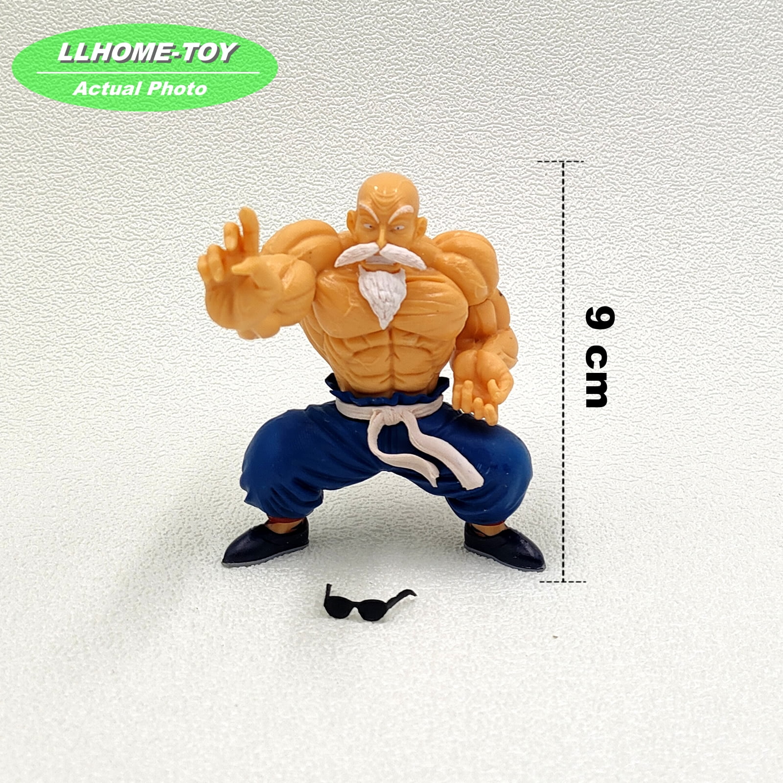 Anime Dragon Ball Muscle Kame Sennin Master Roshi Sungalsses Figure ...