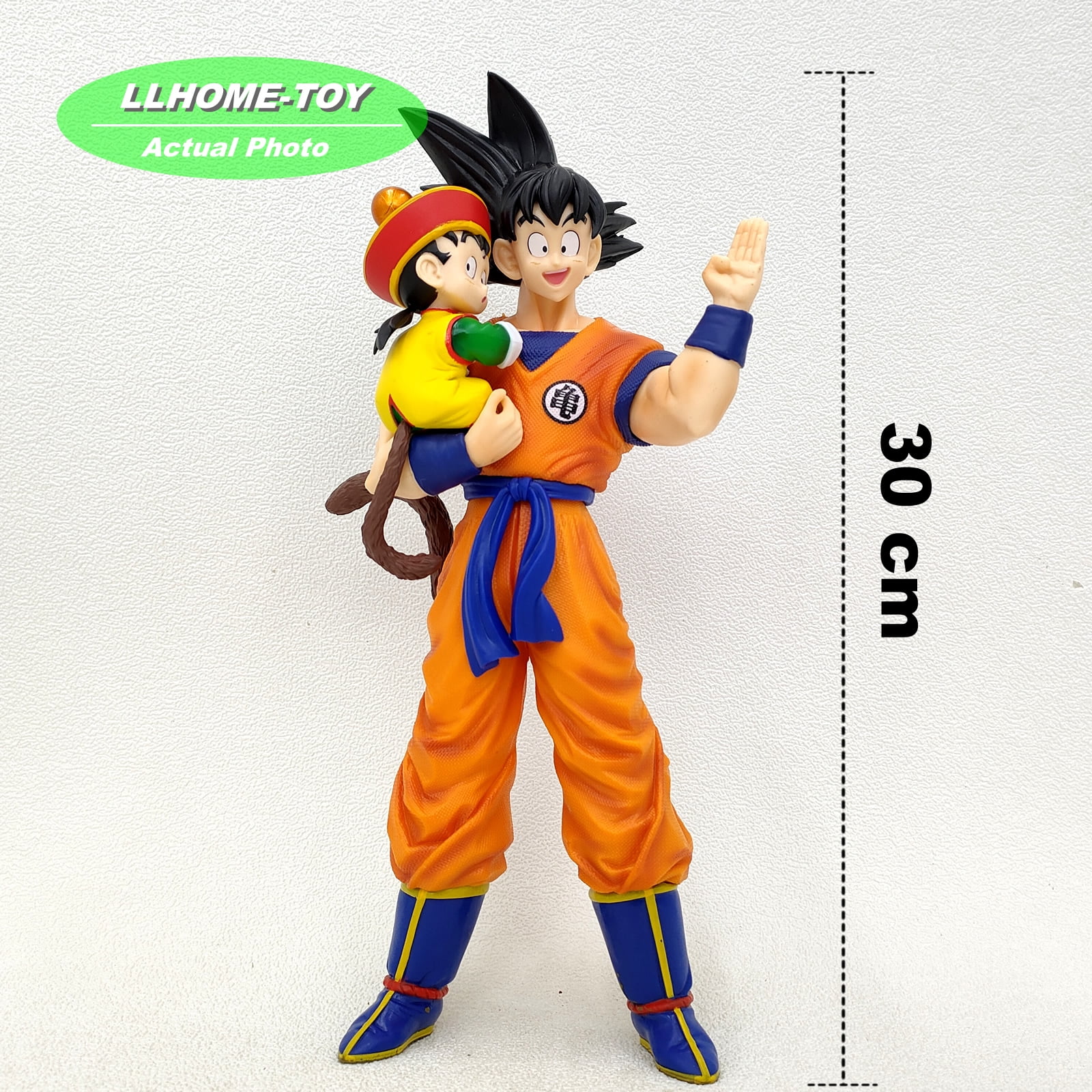 Anime Dragon Ball Z Father Son Goku Gohan Kid PVC Figure Statue Toy ...