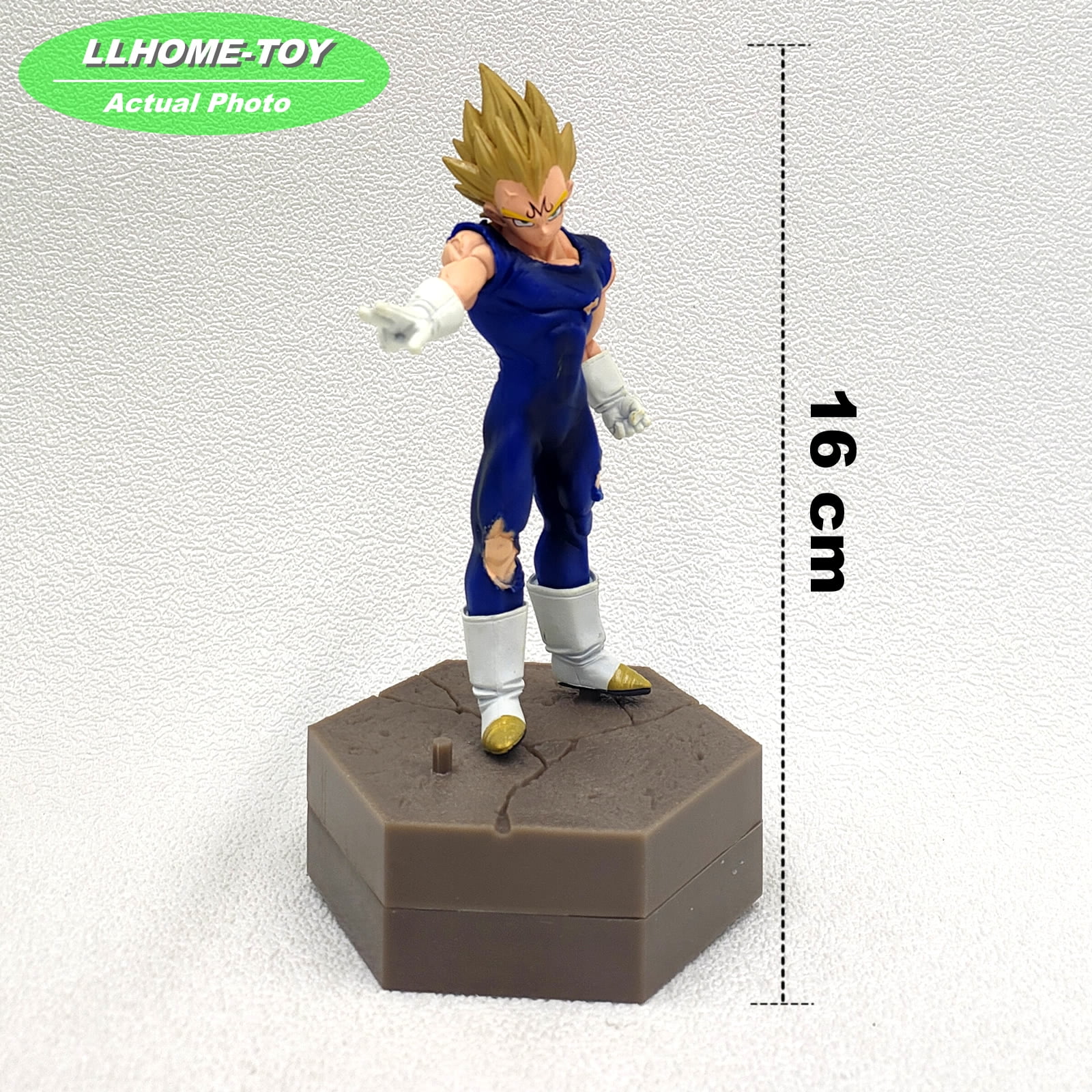 Anime Dragon Ball Z Super Saiyan Majin Vegeta Point PVC Figure Statue ...