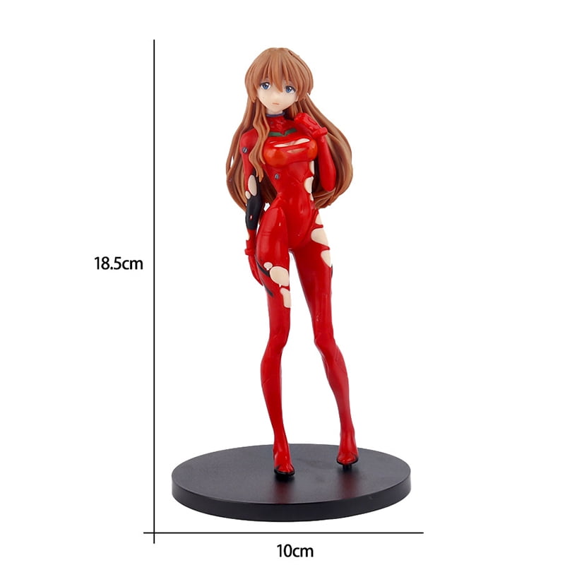 Anime EVA Ayanami Rei Action Figures NEON GENESIS EVANGELION Asuka ...