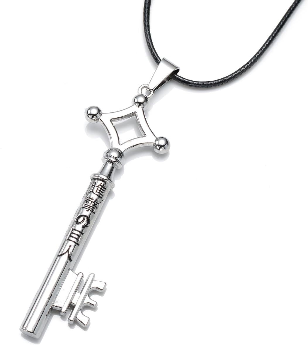 Anime Eren Yeager Key Alloy Pendant Necklace[r887] - Walmart.com