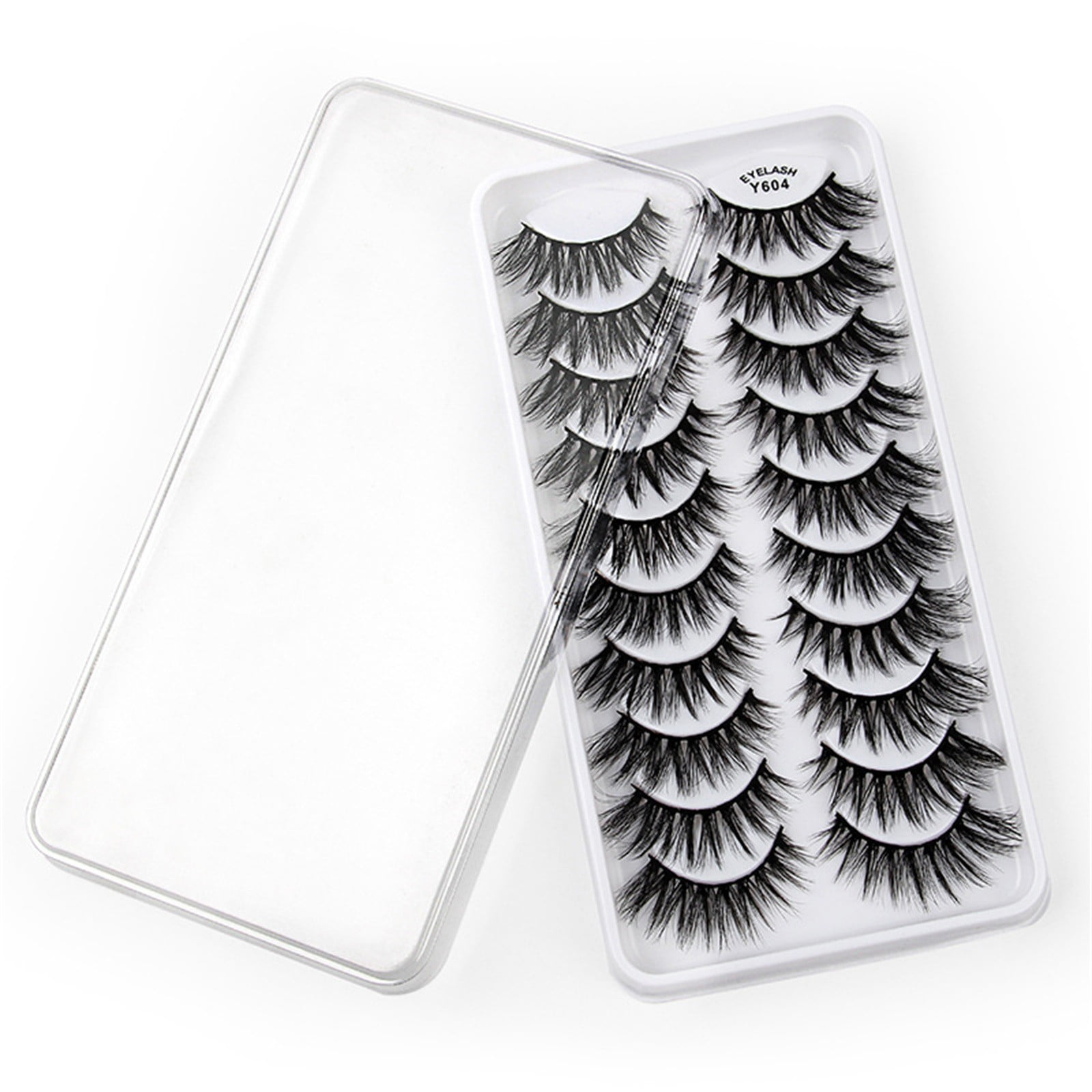 Anime Eyelashes Strips Glue Salon Lashes 53 False Lashes Pack Eyelash ...