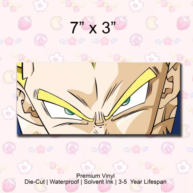 Anime Eyes Car Bumper Sticker Villain Eyes Anime Sticker Phone Decal ...