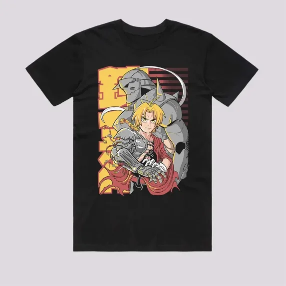 Anime FMA Brothers T-Shirt Size S-5XL, Gift For Friends, For Kids ...