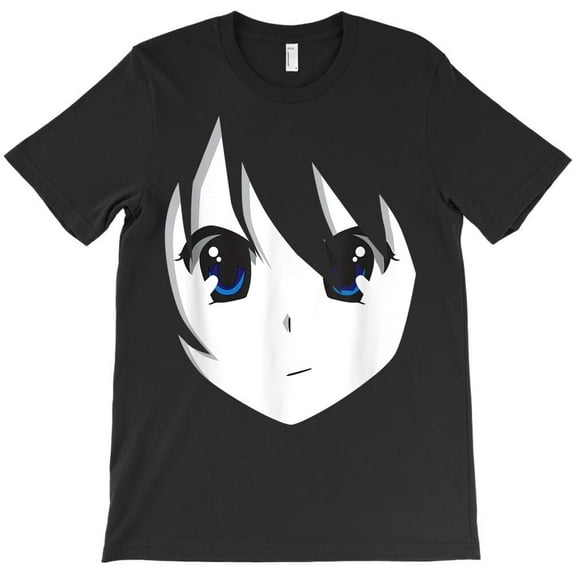 Anime Face Shirt Manga Lover Otaku Style Japanese Gift Themed Themed ...