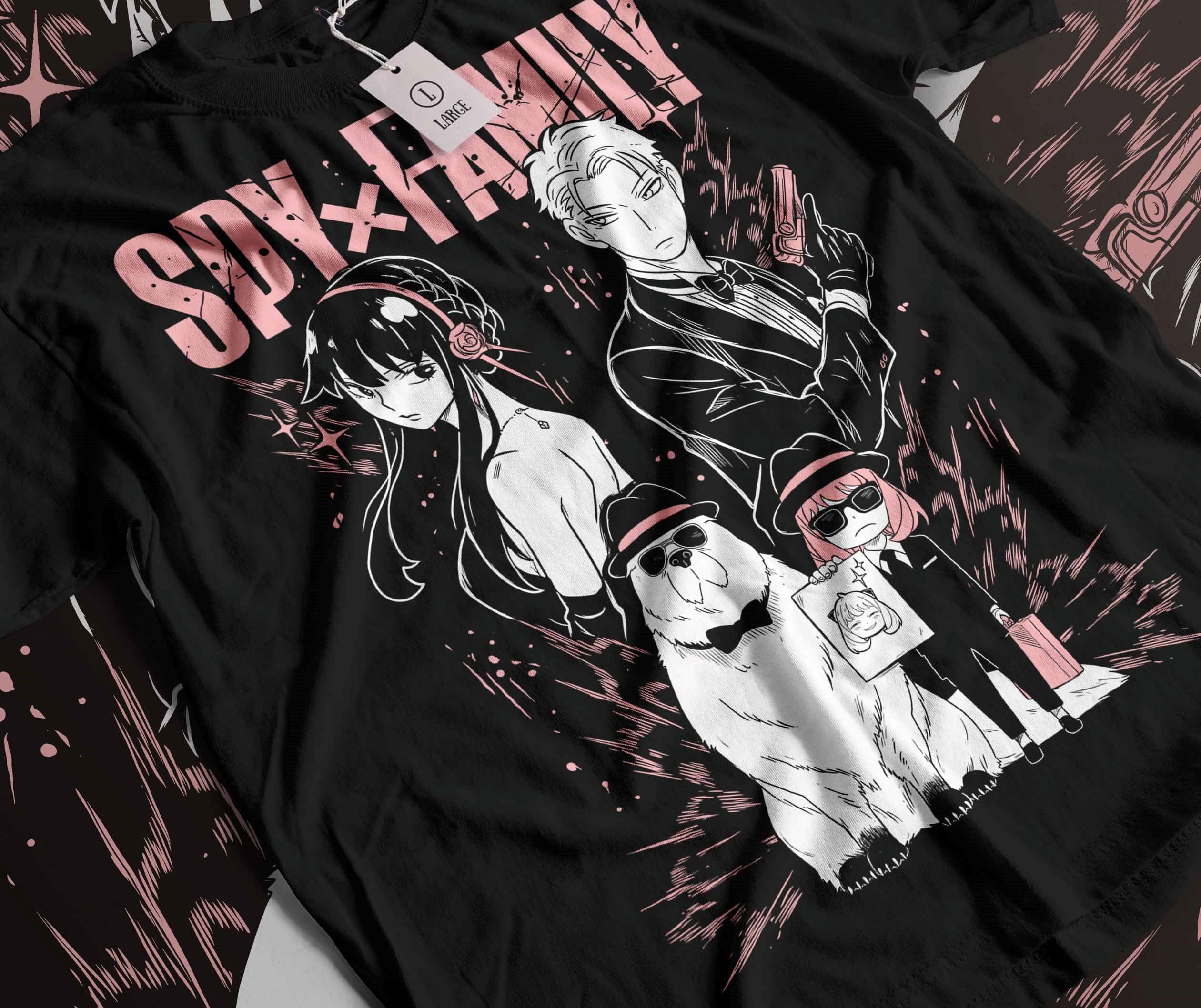 Anime Family T-shirt Unisex, Family Gift, Anime Manga Shirt, Anime ...