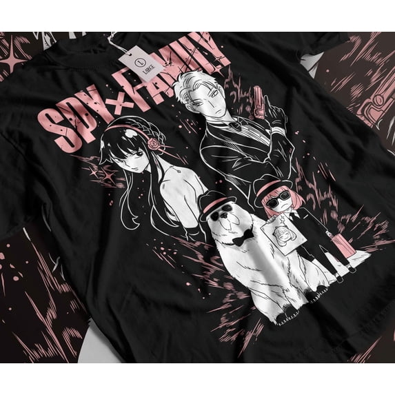 Anime Family T-shirt Unisex, Family Gift, Anime Manga Shirt, Anime ...