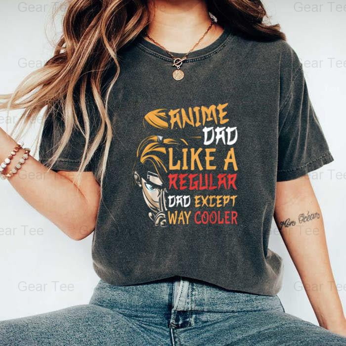 Anime Father's Day, Anime Dad, Except Way Cooler, Funny, Father, Gift ...