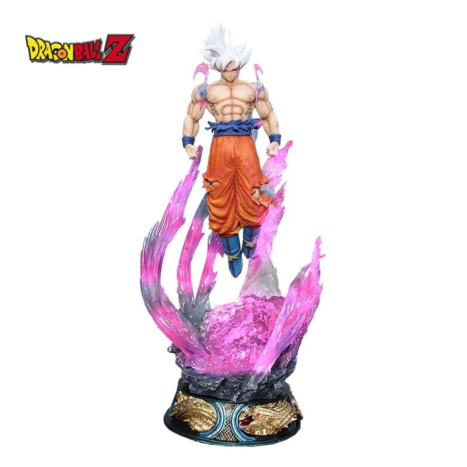 Anime Figure 25cm Son Goku Ultra Instinct Super Saiyan Figurine Statue ...
