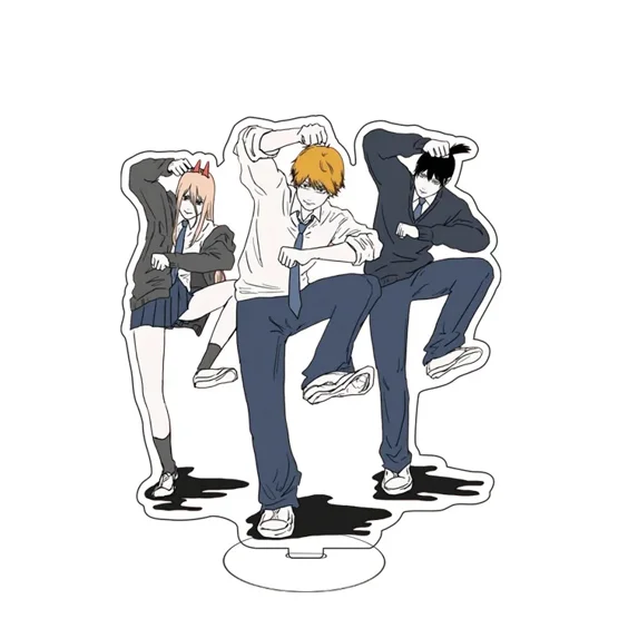 Anime Figure Chainsaw Man, Denji Makima, Pochita Power Model, Cute ...