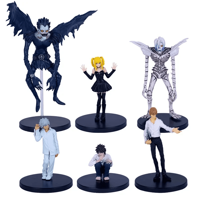Anime Figure DEATH NOTA Yagami Light Ryuk MisaMisa, standing PVC model ...