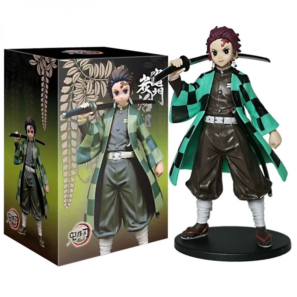 Anime Figure Demon Slayer Figures Kimetsu No Yaiba Doll Tanjiro Nezuko ...