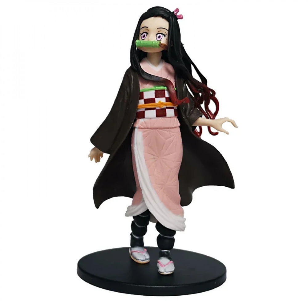 Anime Figure Demon Slayer Figures Kimetsu No Yaiba Doll Tanjiro Nezuko ...