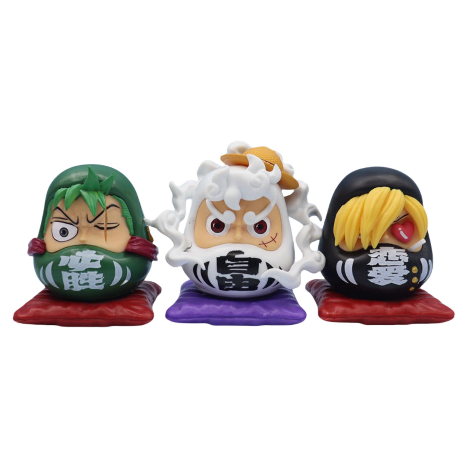 Anime Figure Dharma egg Roronoa Zoro Figure Dharma egg Luffy Figure ...