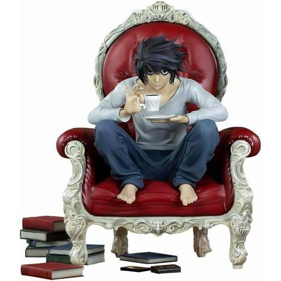 Anime Figure Light Yagami and L Figure Model Statue, Manga Character ...