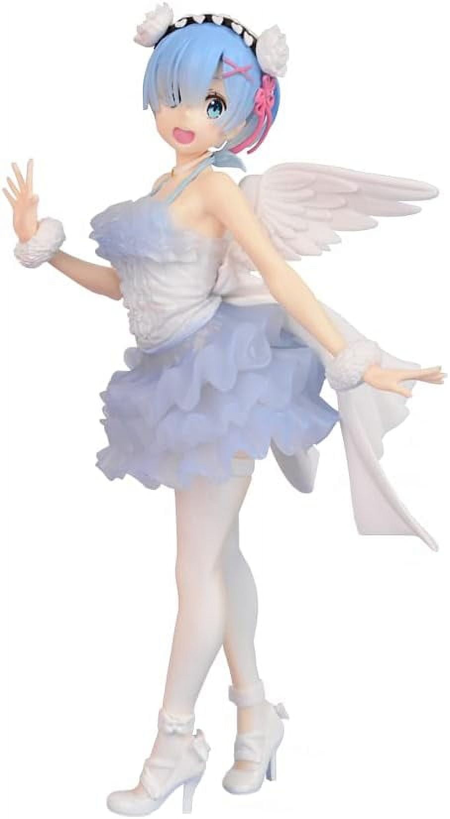 Anime Figure Rem/Ram Ramu Figure PVC Action Girl Figurine Model Statue ...