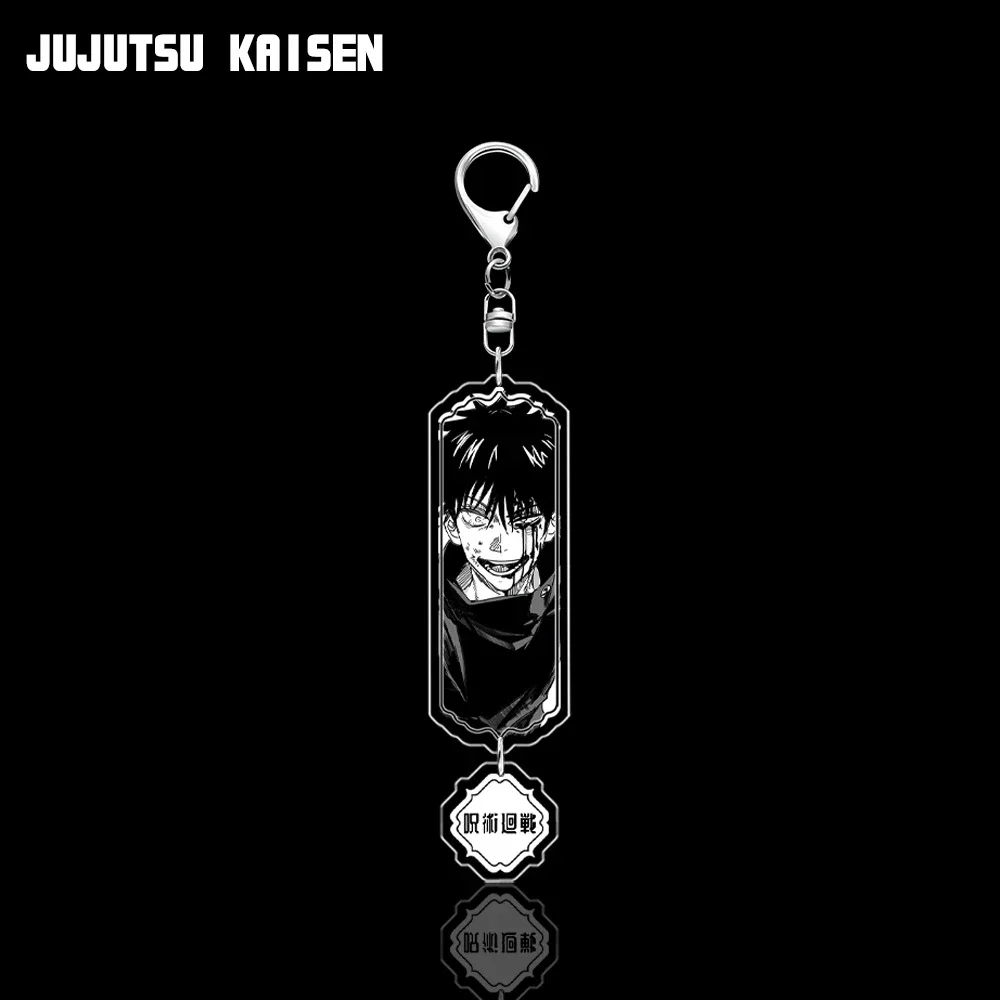 Anime Figure Satoru Gojo Fushiguro Toji Ryomen Sukuna Key Ring HD ...