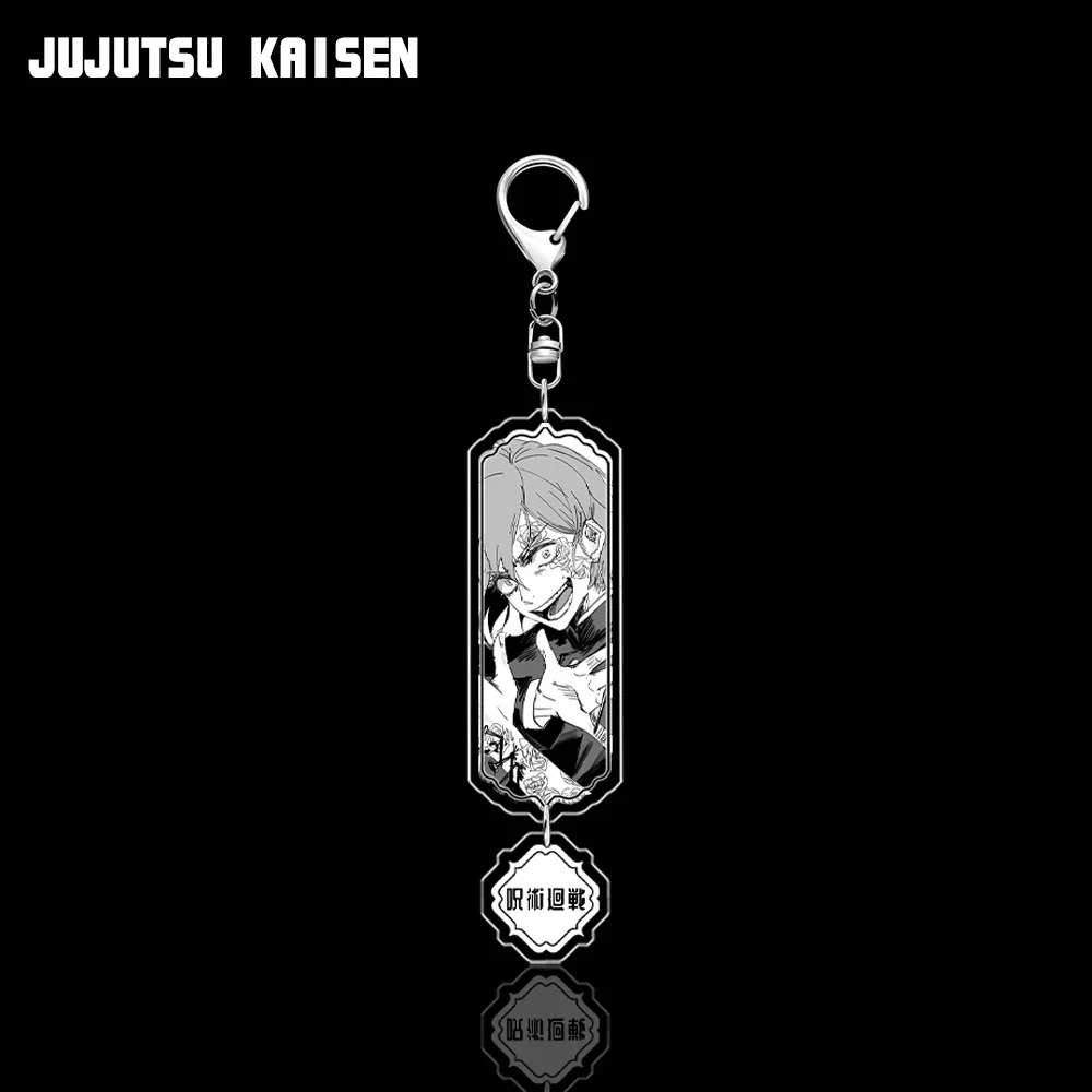 Anime Figure Satoru Gojo Fushiguro Toji Ryomen Sukuna Key Ring HD ...