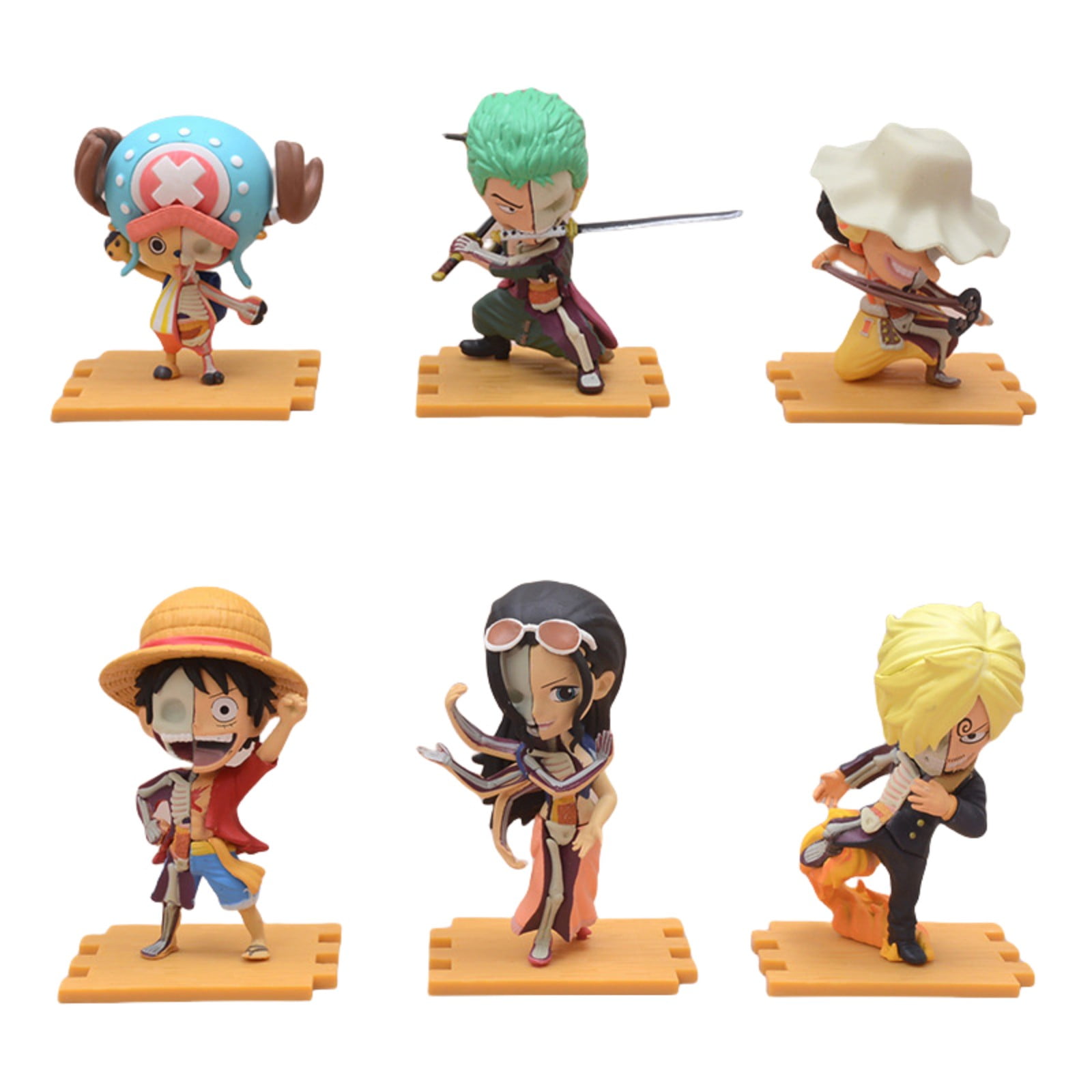 Anime Figure Tony Tony Chopper Figure Roronoa Zoro Figure Burukku ...