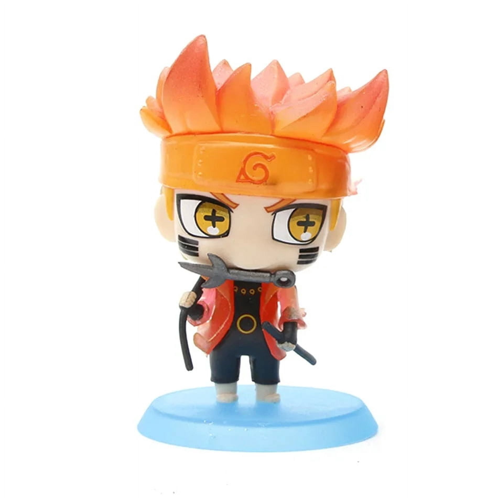 Anime Figure Toy Set Uzumaki Uchiha Sasuke Action Anime Model PVC ...