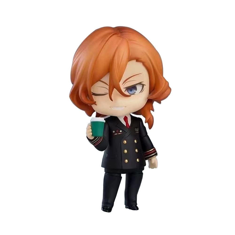 Anime Figures Dazai Osamu Nakahara Chuuya Ryunosuke Q Version Action ...