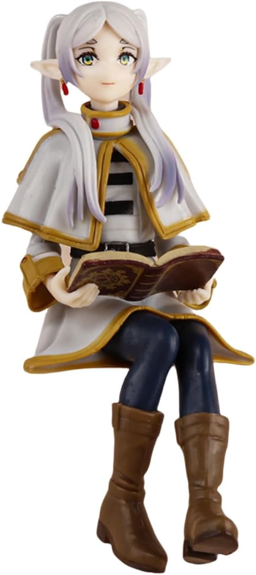 Anime Figures Frieren Seated Statue Character Model Collectible ...