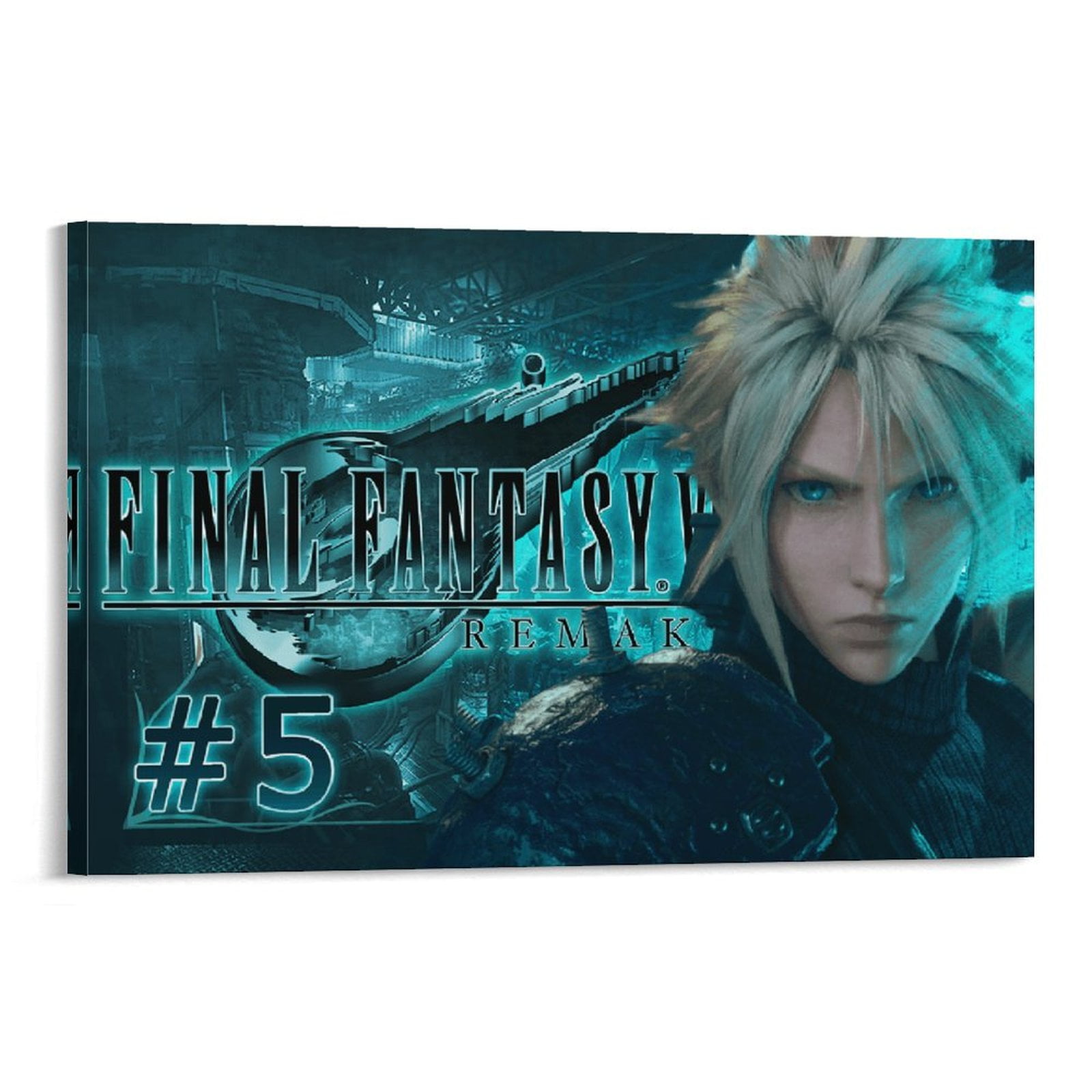Anime Final Game Fantasy 7 Rebirth Art Game Poster Cloud (2) Home Decor ...