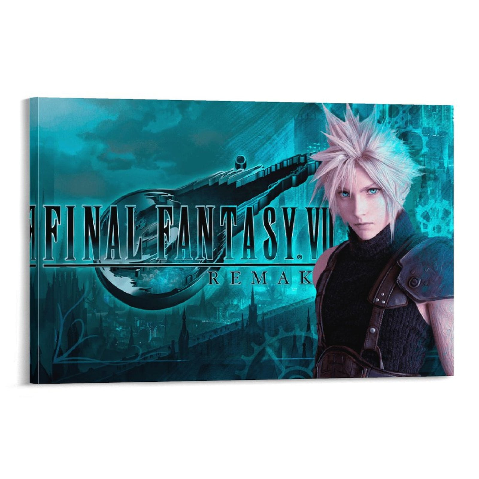 Anime Final Game Fantasy 7 Rebirth Art Game Poster Cloud Picture Print ...