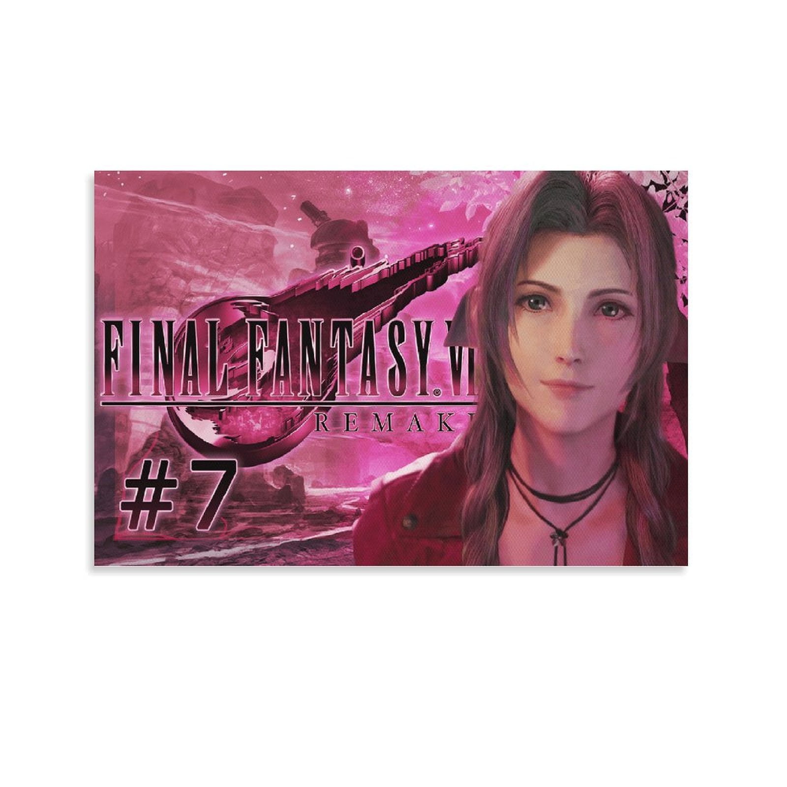 Anime Final Game Fantasy 7 Rebirth Art Game Poster Tifa (2) Posters Art ...