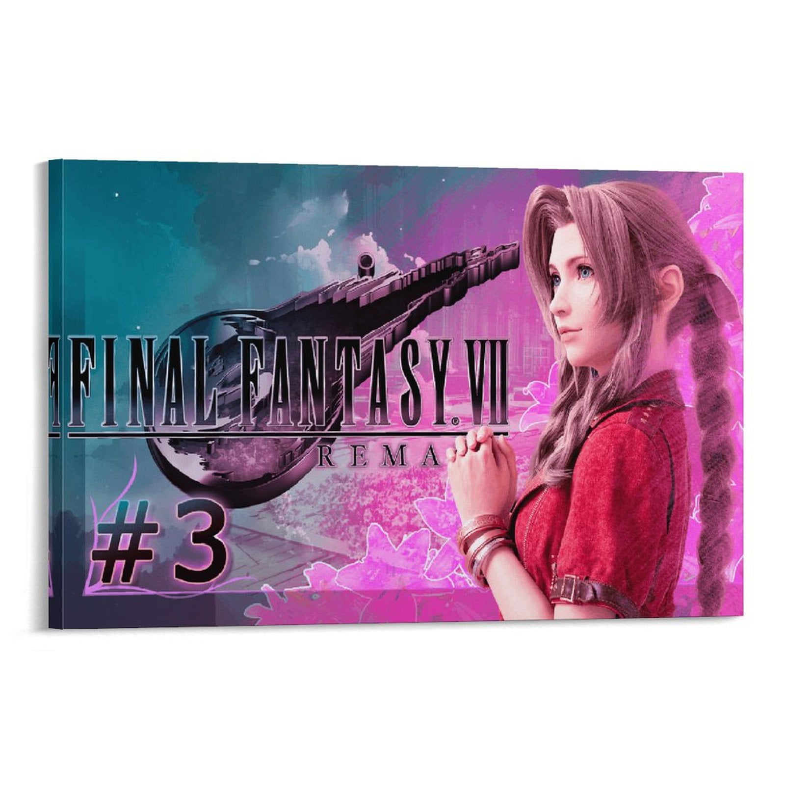 Anime Final Game Fantasy 7 Rebirth Art Game Poster Tifa Wall Art ...