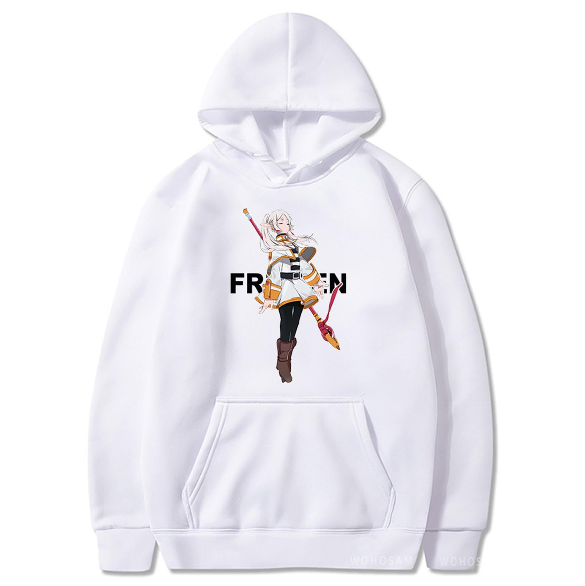 Anime Frieren Hoodie Unisex Fren Hoody Long Sleeve Pullover Casual ...