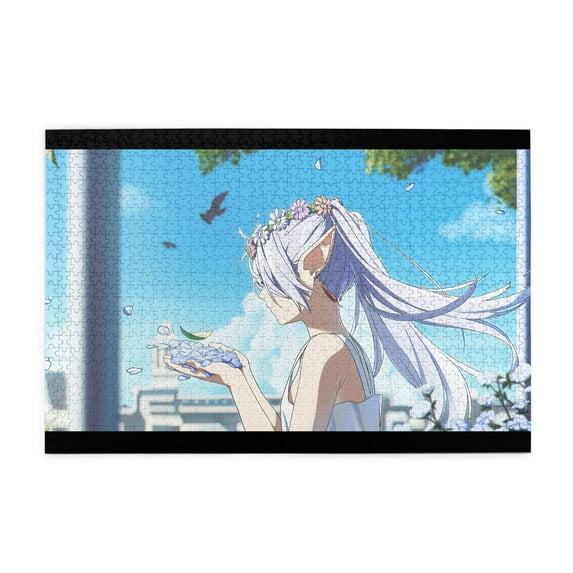 Anime Frieren Jigsaw Puzzles 29.5 x 19.5 In，Frieren: Beyond Journey's ...