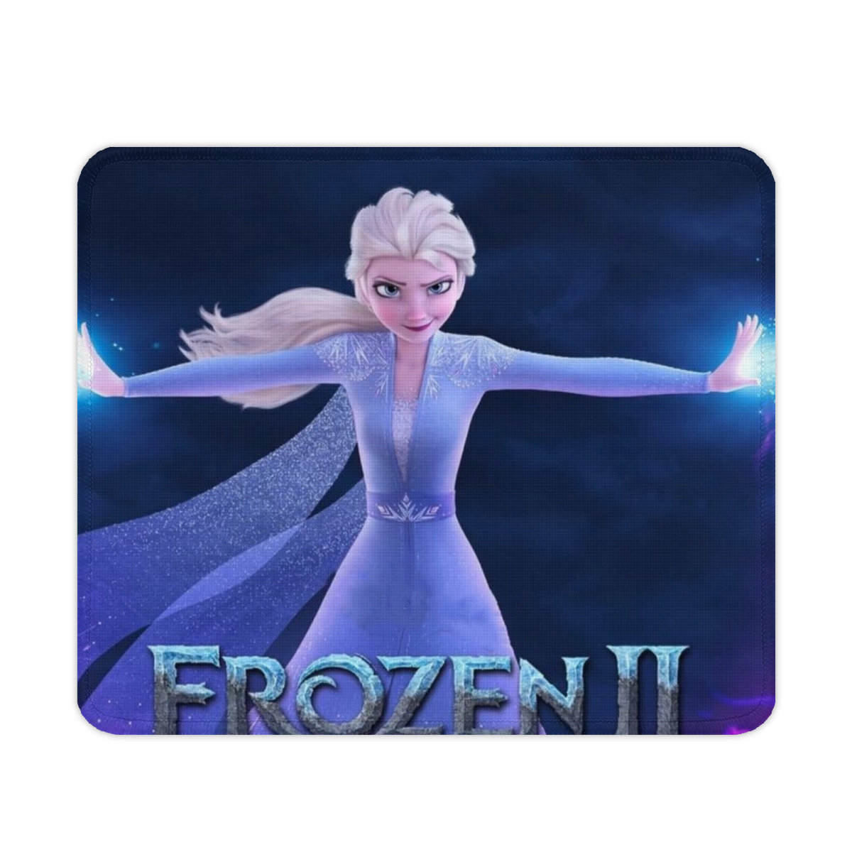 Anime Frozen Mouse pad Polyester lock edge mouse pad, travel, games ...