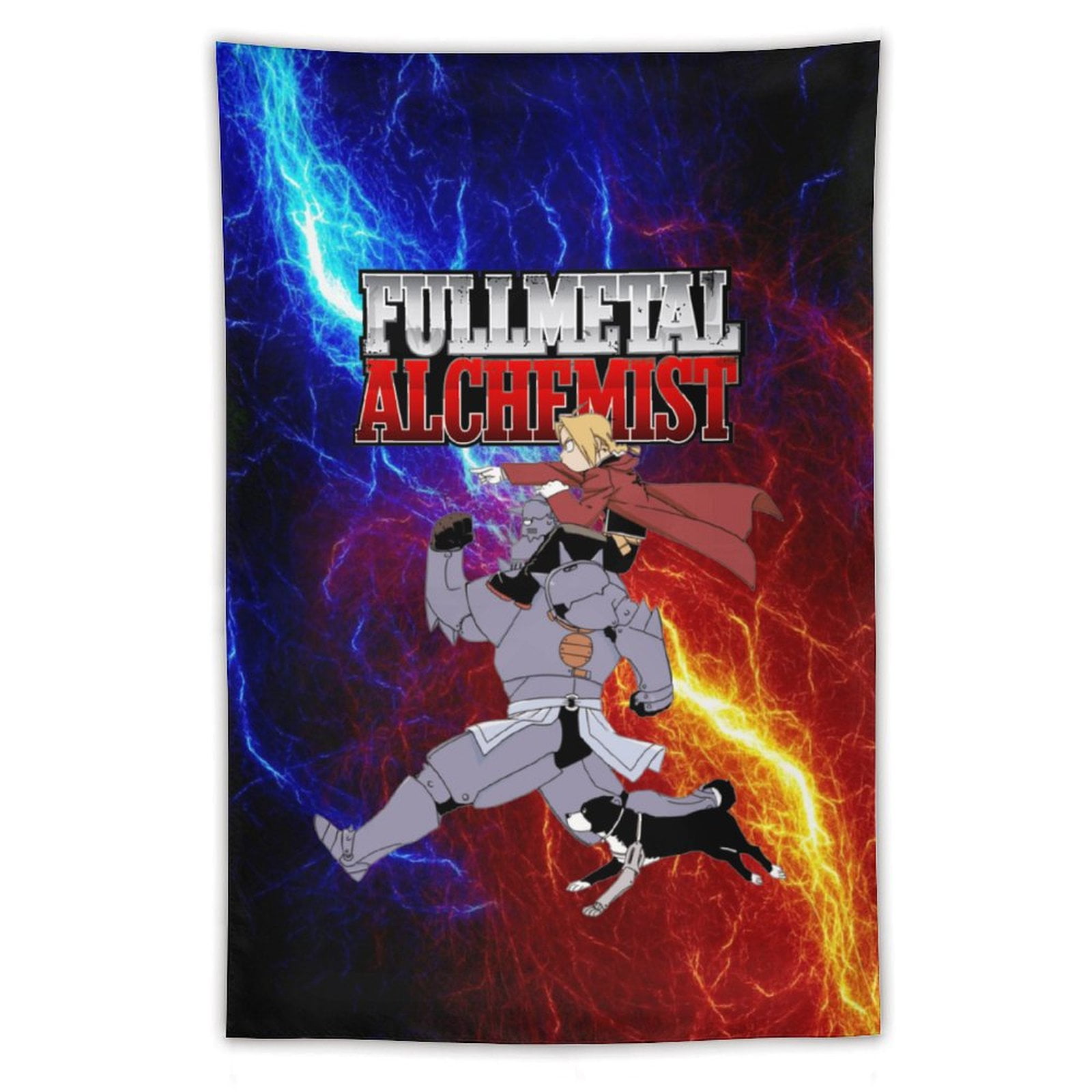 Anime Fullmetal Alchemist Tapestry 60x40 Inch Funny Flag Wall Hanging ...