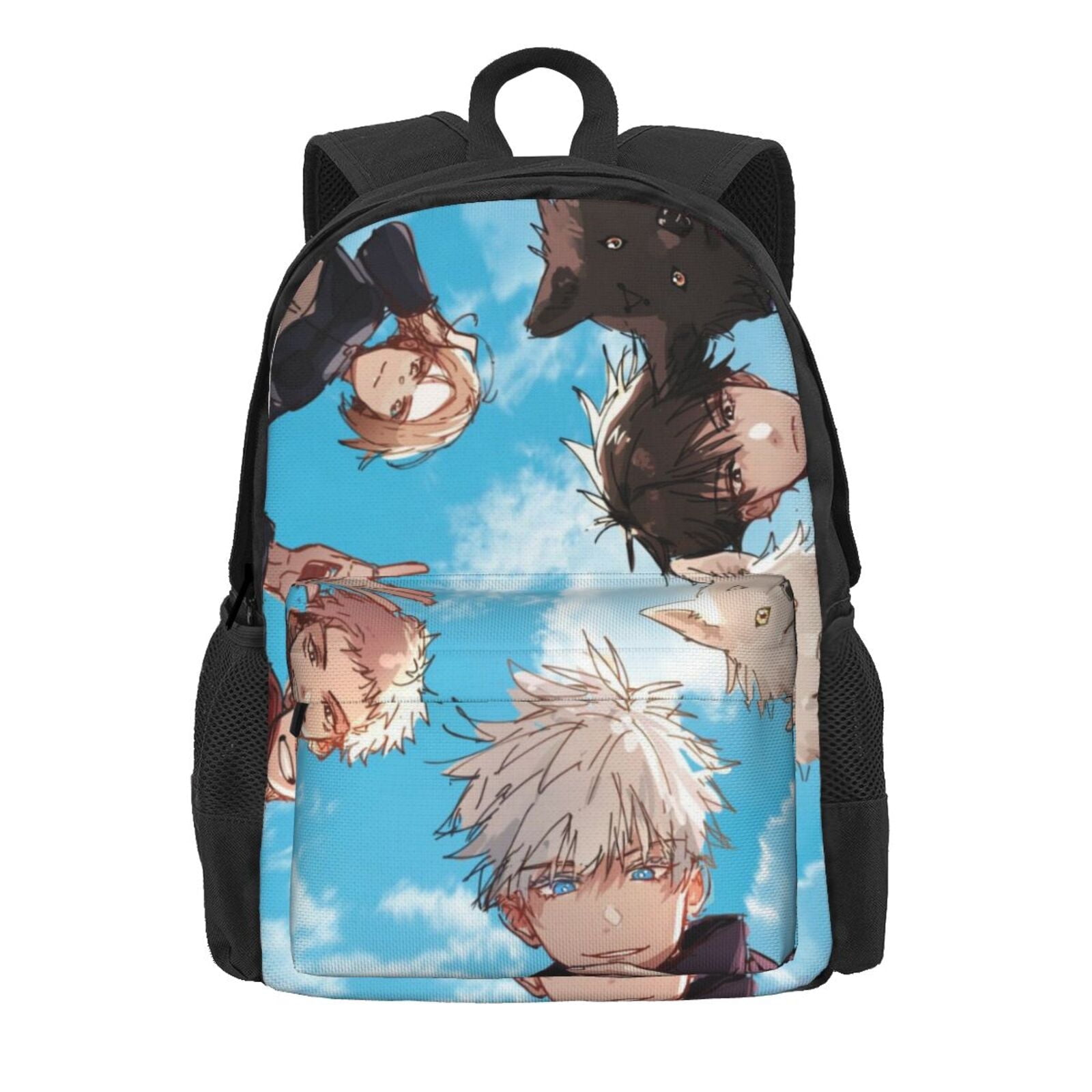 Anime Fun Jujutsu Kaisen Backpack Shoulders Daypack School Bag Large ...