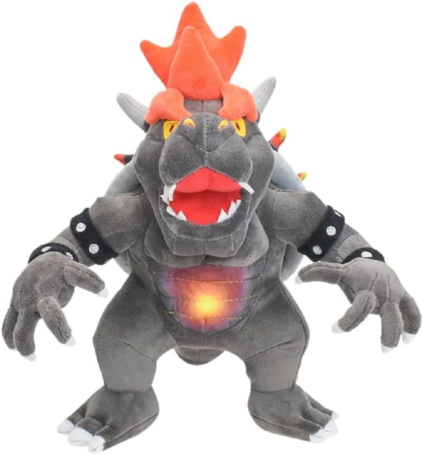Anime Fury King Bowser Koopa & Cat Bowser Koopa Plush Stuffed ...