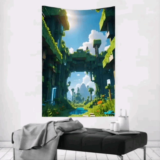 Minecraft Backdrop